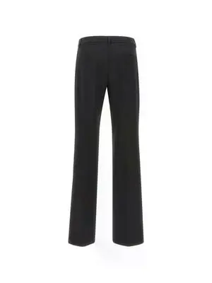 Andamane Gladys Tuxedo Silk-satin Stripe Trousers