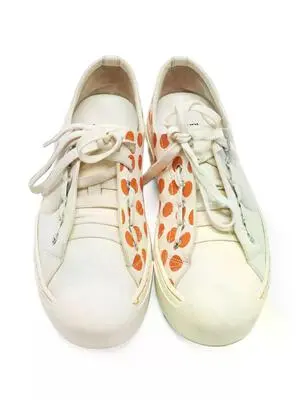 Fendi Graphic-print Low-top Sneakers
