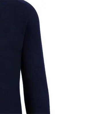 OLIVER LATTUGHI Raglan-sleeve Fine-knit Sweater