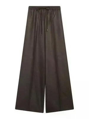 Max Mara Batavia Wool Trousers Mud