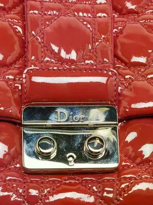 Dior 2010 Medium New Lock Cannage Shoulder Bag