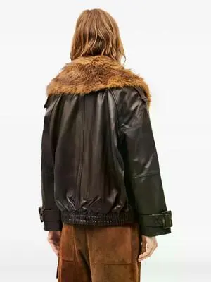 Ba&sh Naho Leather Jacket