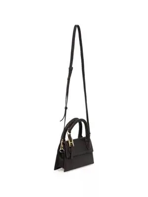 SILVIAN HEACH Logo-plaque Pebbled-effect Cross Body Bag - Brown