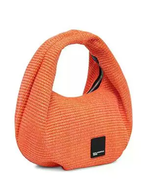 Karl Lagerfeld Small Woven Logo-patch Tote Bag