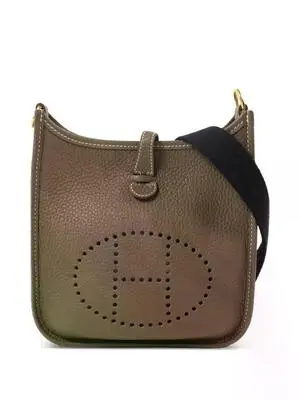 Hermès 2023 Tpm Evelyne Crossbody Bag - Grey