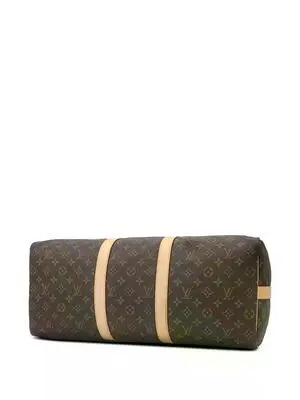 LOUIS VUITTON 2003 Monogram Keepall Bandouliere 50 Travel Bag