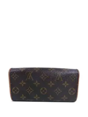 LOUIS VUITTON Pochette Florentine Monogram Canvas Tote Bag