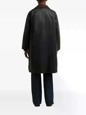 Barbour Waxed-cotton Corduroy-collar Coat