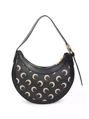 MARINE SERRE Moon Canvas Eclips Mini Shoulder Bag