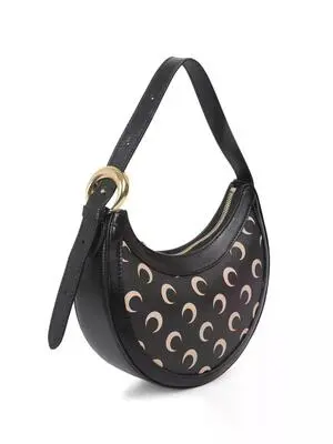 MARINE SERRE Moon Canvas Eclips Mini Shoulder Bag