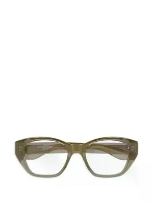 Saint Laurent Sl 924 Cat-eye Frame Glasses - Brown