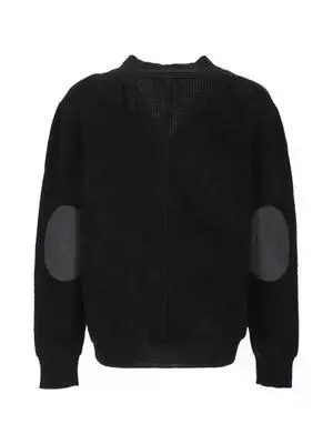 ENTIRE STUDIOS V-neck Elbow-patch Sweater