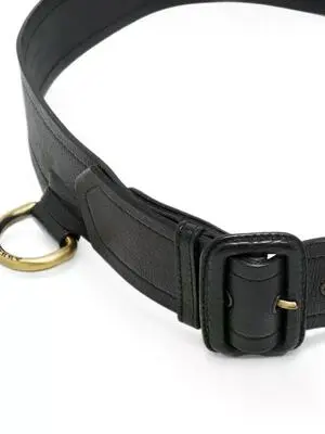 Burberry Buckle Leather Belt