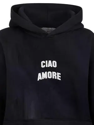 Giada Benincasa Ciao Amore Logo-print Hoodie