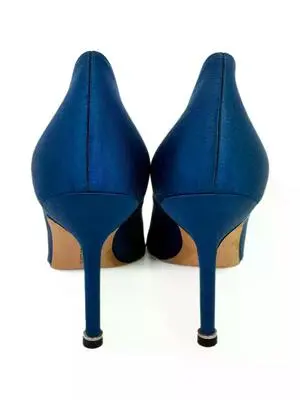 Manolo Blahnik Hangisi Embellished Pumps