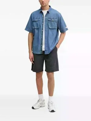 Columbia Acker Rock Short-sleeved Denim Shirt Jacket