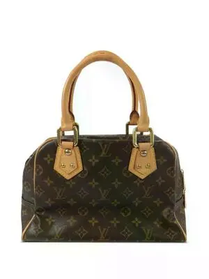 LOUIS VUITTON Pm Monogram Manhattan Tote Bag