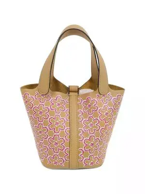 Hermès 2022 Micro Picotin Daisy Tote Bag