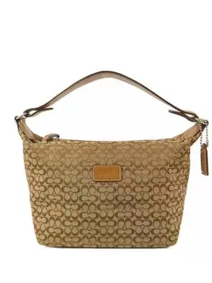 COACH Monogram Canvas Mini Handbag