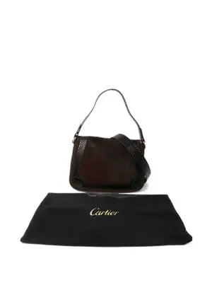 Cartier Marcello De Suede Shoulder Bag