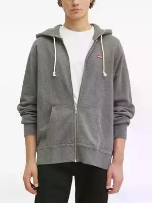 LEVI'S Original Housemark Zip-up Hoodie - Grey
