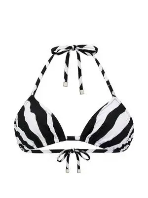 Dsquared2 Zebra-print Bikini Top