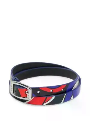 CAREL Printed Double-wrap Bracelet