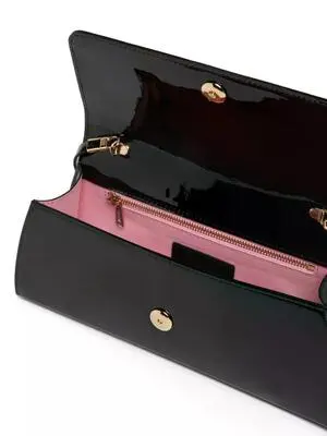 CAREL Madeleine Patent Leather Shoulder Bag