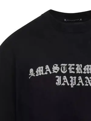 MASTERMIND WORLD Mj Logo-print Skull-patch T-shirt