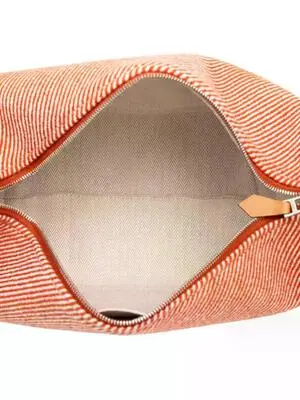 Hermès 2010-2026 Small Wool Bride A Brac H Natte Case Vanity Bag