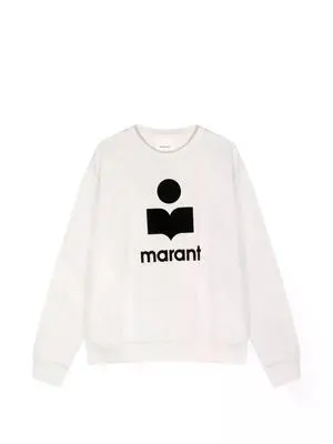 Isabel Marant Étoile Mikoy Logo-print Sweater - Neutrals