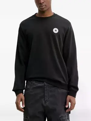CONVERSE Go-to Standard-fit Chuck Taylor Patch Crew - Black