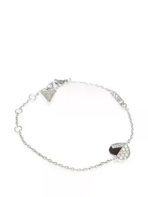 Guess Crystal-embellished Heart Bracelet