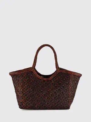 Dragon Diffusion Small Nantucket Tote Bag In Hand-woven Buffalo Leather