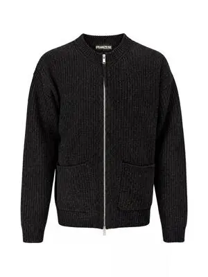 FRANZESE COLLECTION David Beckham Ribbed-knit Jacket - Grey