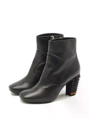 Fendi Studded Ankle Boots