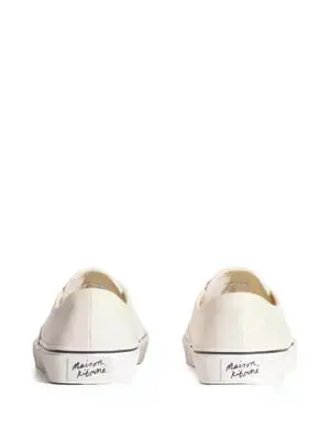 Maison Kitsuné Lace-up Canvas Sneakers