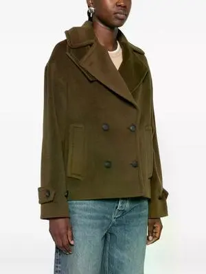 Tagliatore Double-breasted Buttoned Jacket - Green