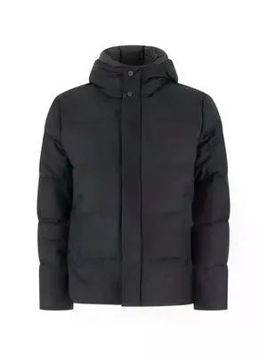 DUNO Winsor Hooded Quilted Jacket - Black