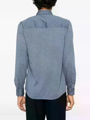 Fedeli Long-sleeved Wool Shirt