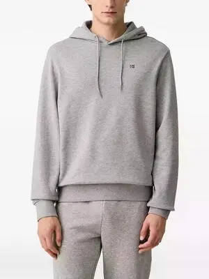 NAPAPIJRI Logo-embroidered Drawstring Hoodie - Grey