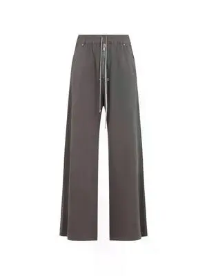 Rick Owens Drawstring Wide-leg Trousers - Grey