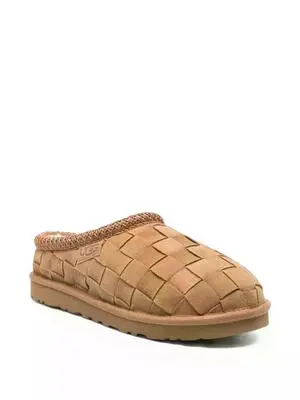 UGG Tasman Woven Slip-on Mules - Neutrals