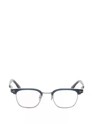 TOM FORD Browline-frame Glasses - Blue
