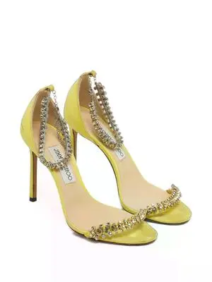 JIMMY CHOO Shiloh Crystal-embellished Sandals