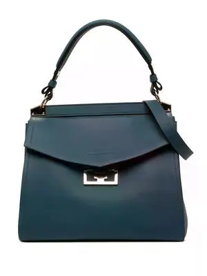 Givenchy 2010-2026 Medium Leather Mystic Satchel - Blue