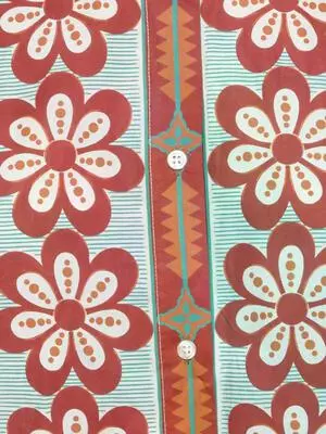 La DoubleJ Sundowner Pagoda Placee Rust Tunic Dress