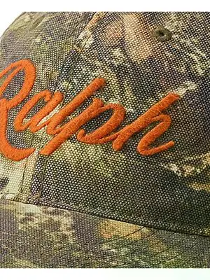 Polo Ralph Lauren Patterned Embroidered Baseball Cap