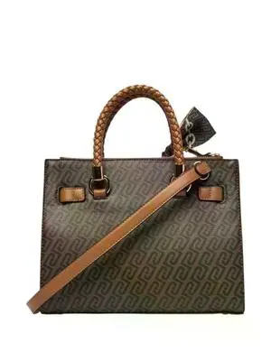Liu Jo Monogram-print Scarf-detail Tote Bag