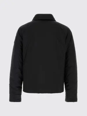 Canada Goose Lodge Water-repellent Down Jacket With Classic Collar And Logo - Black